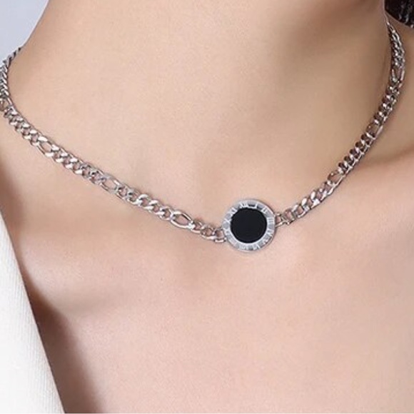 Jewelry | Roman Numerals Necklace Nib | Poshmark